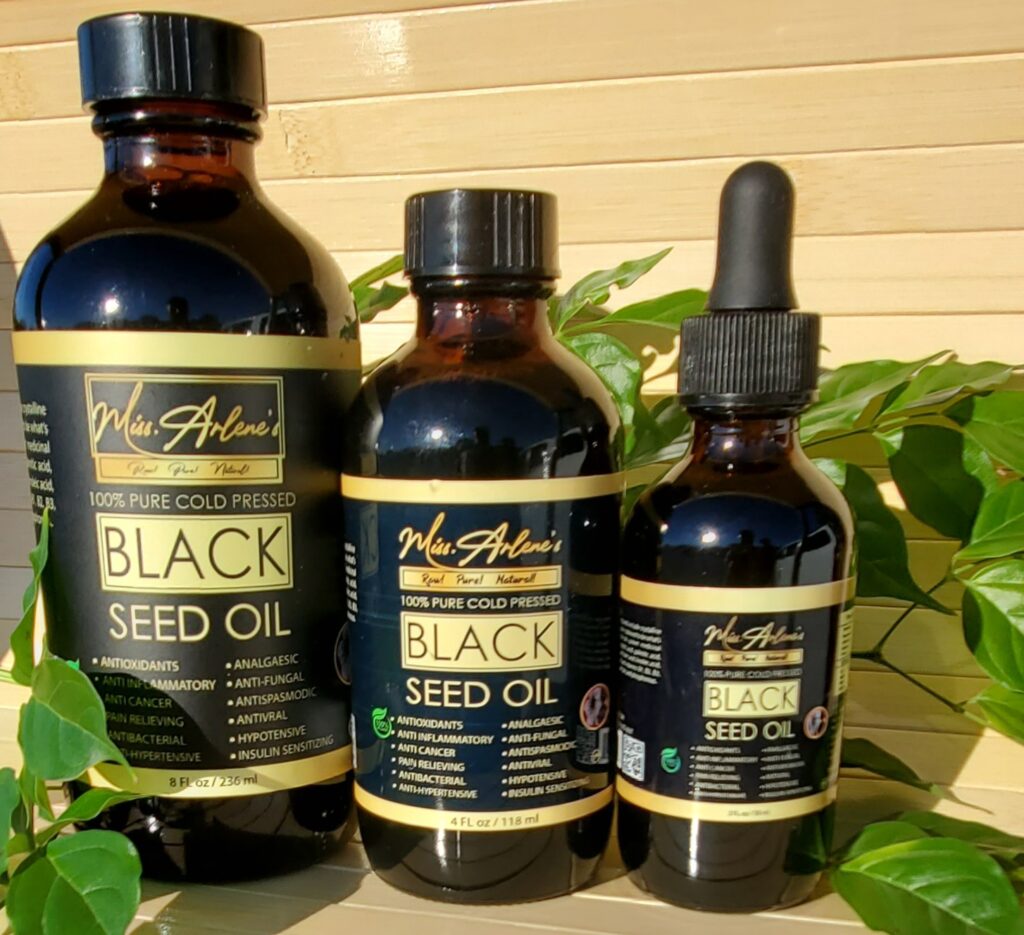 Black Seed Oil Cold Pressed | 100% Pure – Miss Arlenes